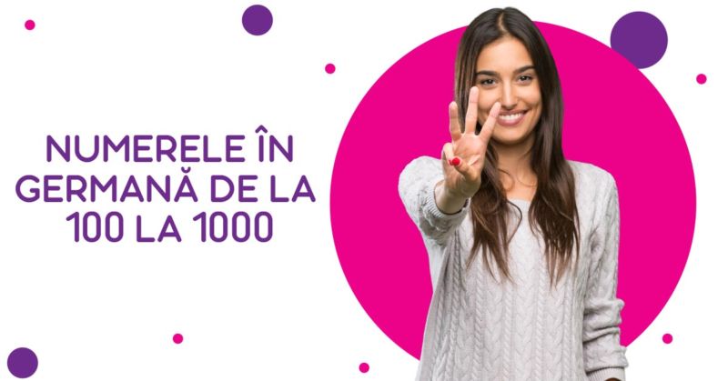 Numerele în germană - Reguli de formare și exemple